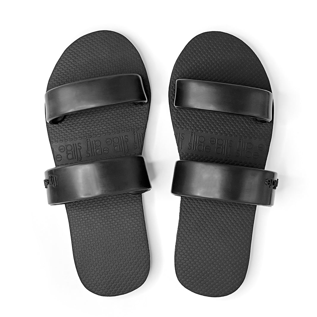 The original natural rubber flip-flop slide. – Flipslide