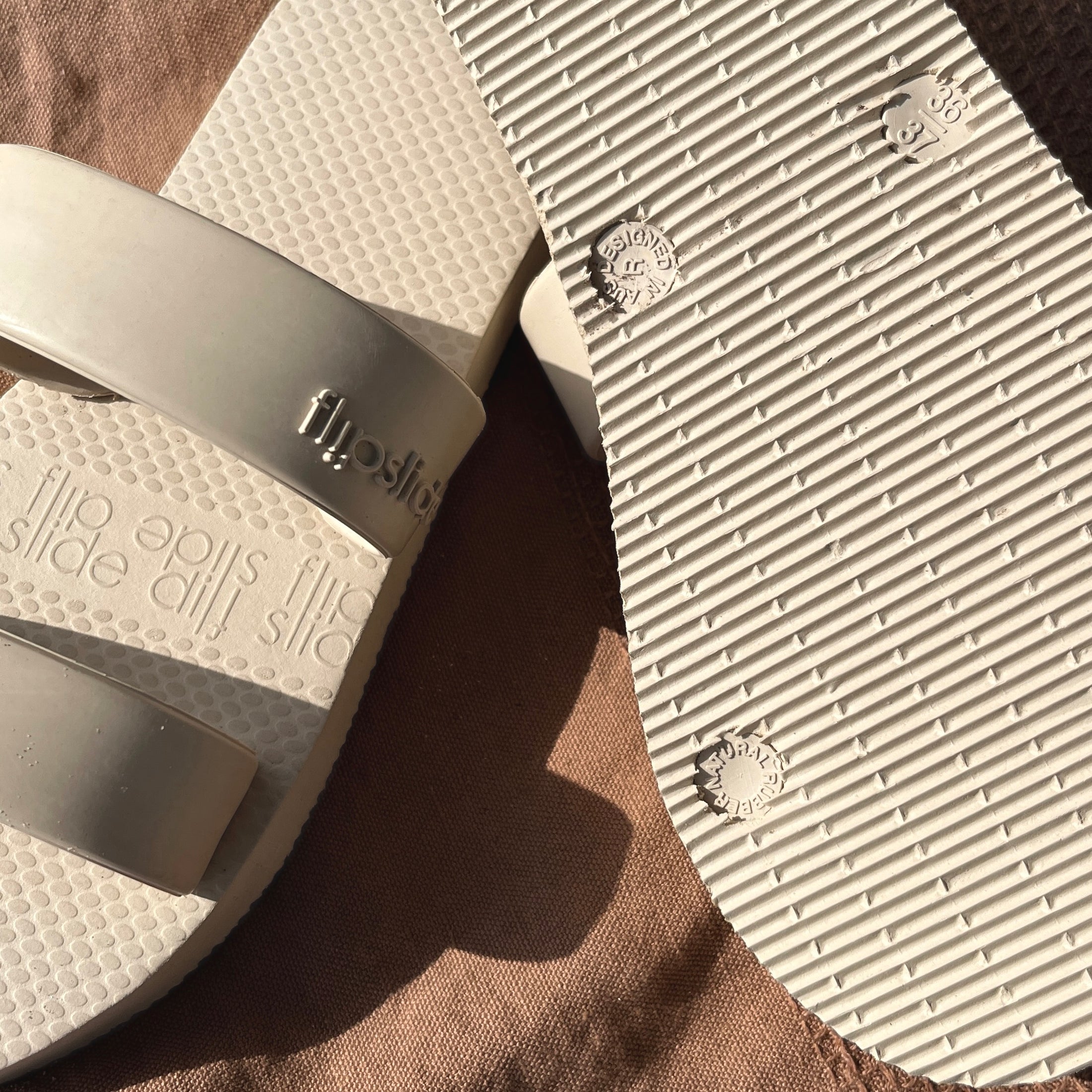 Flipslide - The original natural rubber flip-flop slide - Dusty Rose