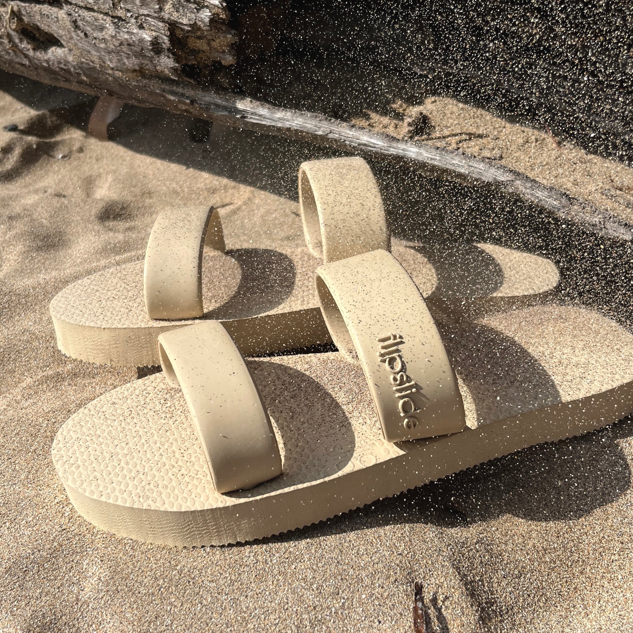 Flipslide - The original natural rubber flip-flop slide - Dusty Rose